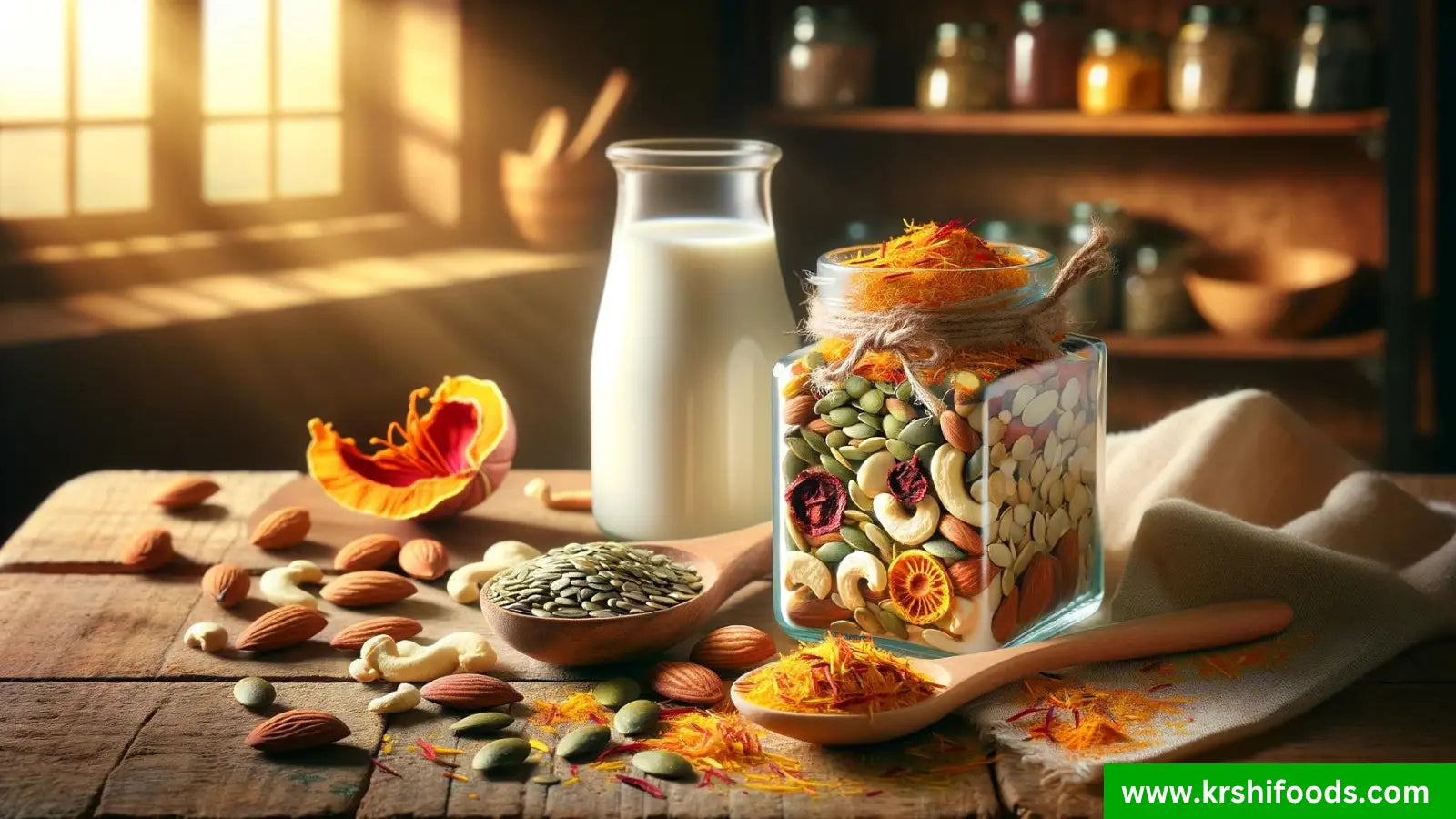 Unlock the Power of Tradition with a Nutritious Dry Fruits Milk Mix to ...
