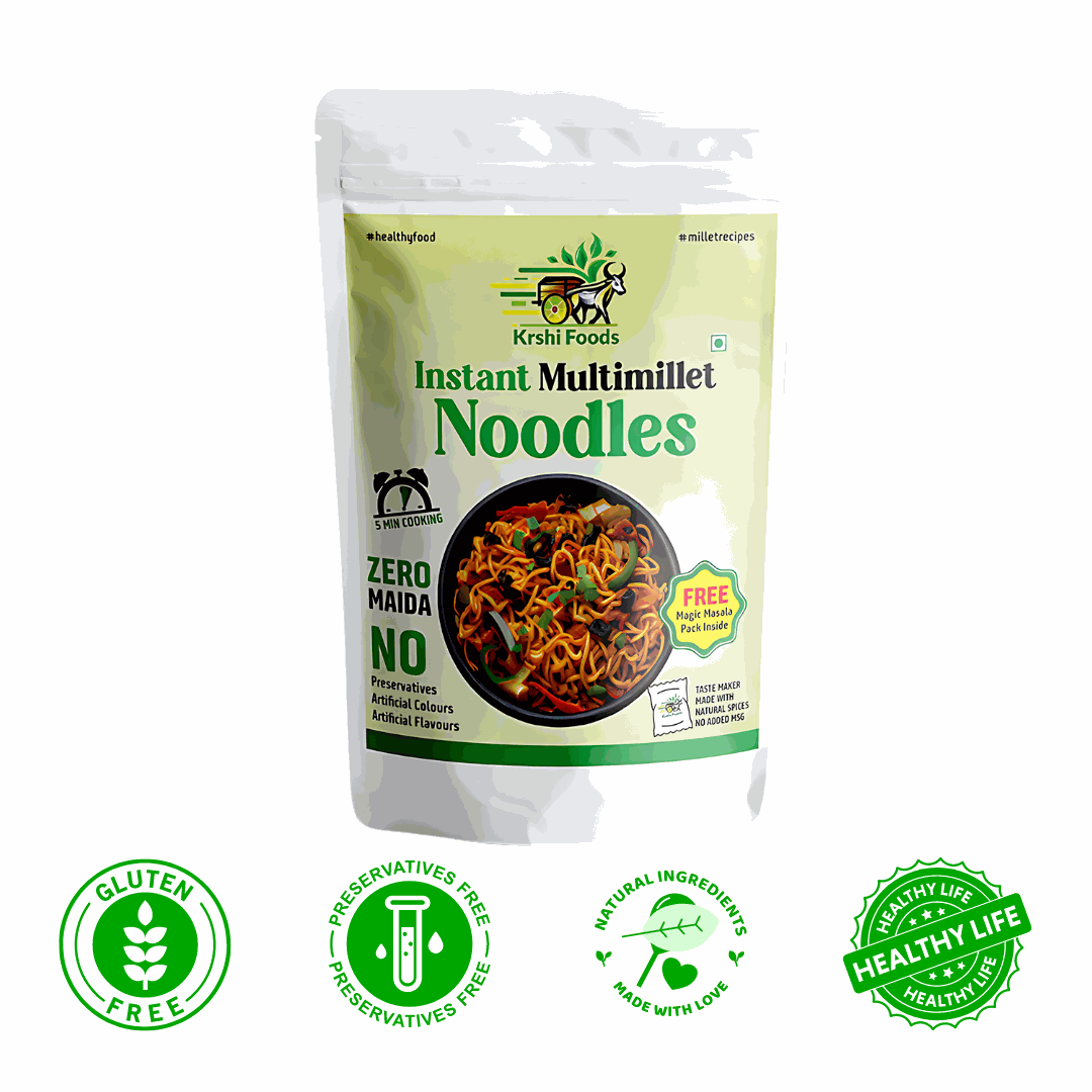 Multi Millet Noodles - Instant Noodles – Krshi Foods