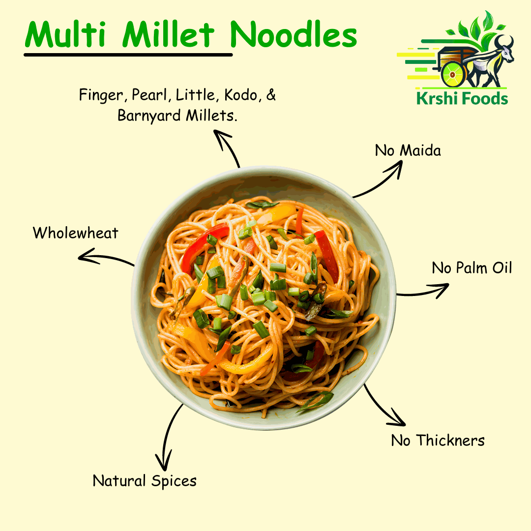 Multi Millet Noodles - Instant Noodles – Krshi Foods