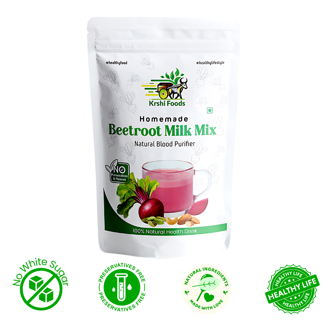 Natural Beetroot Milk Mix With Premium Dry Fruits | Hot & Cold Mix | N ...