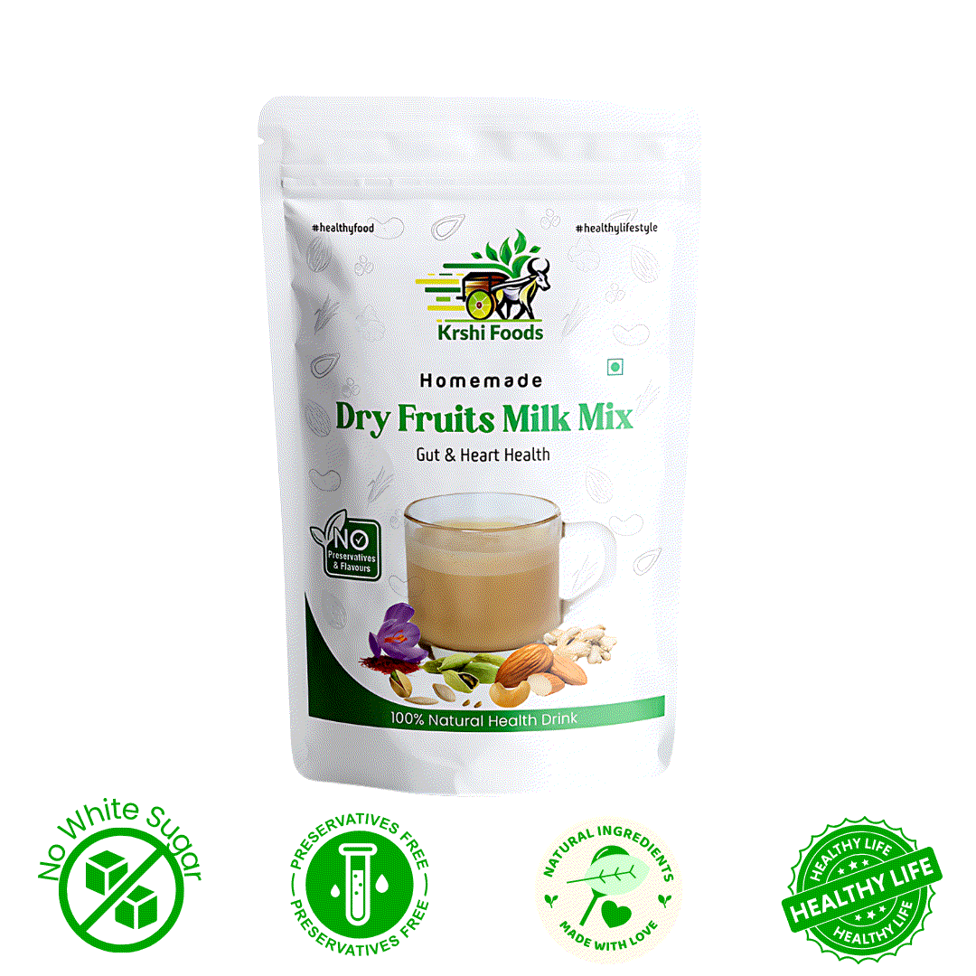 Premium Dry Fruits Nutri Mix | Hot & Cold Mix | No White Sugar – Krshi ...