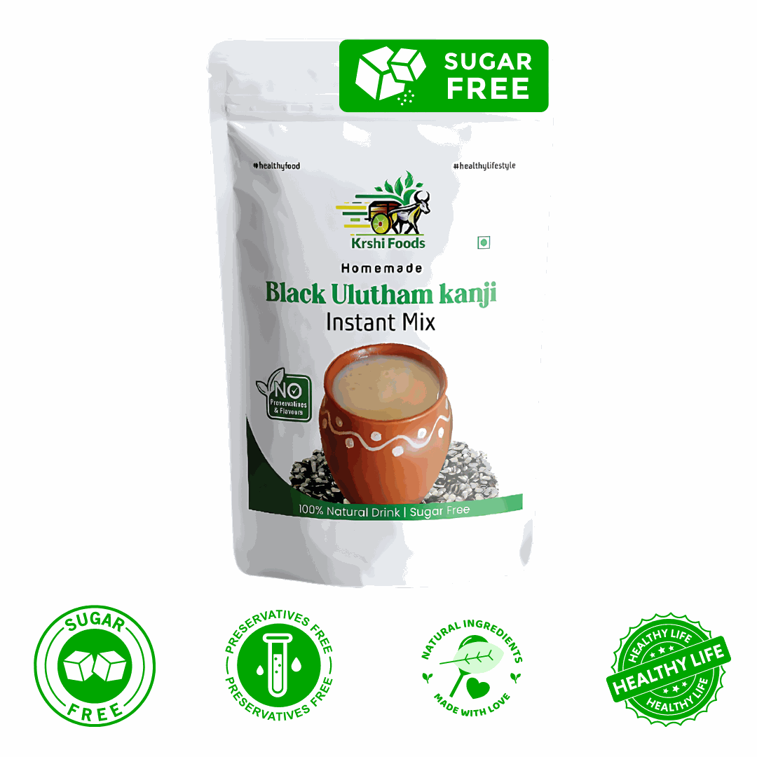 Ulutham Kanji Mix With Goodness of Black Urad Dal & Cashew – Krshi Foods